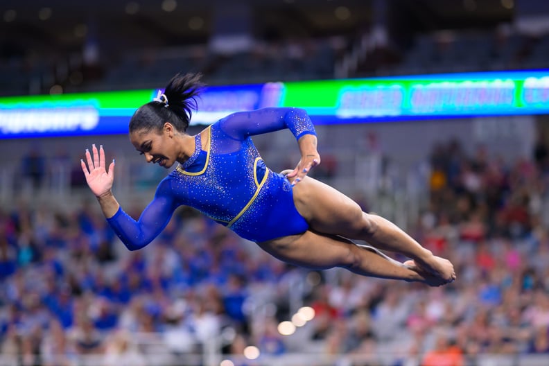 Jordan Chiles French Manicure | 2023 NCAA Semifinals | PS UK Beauty
