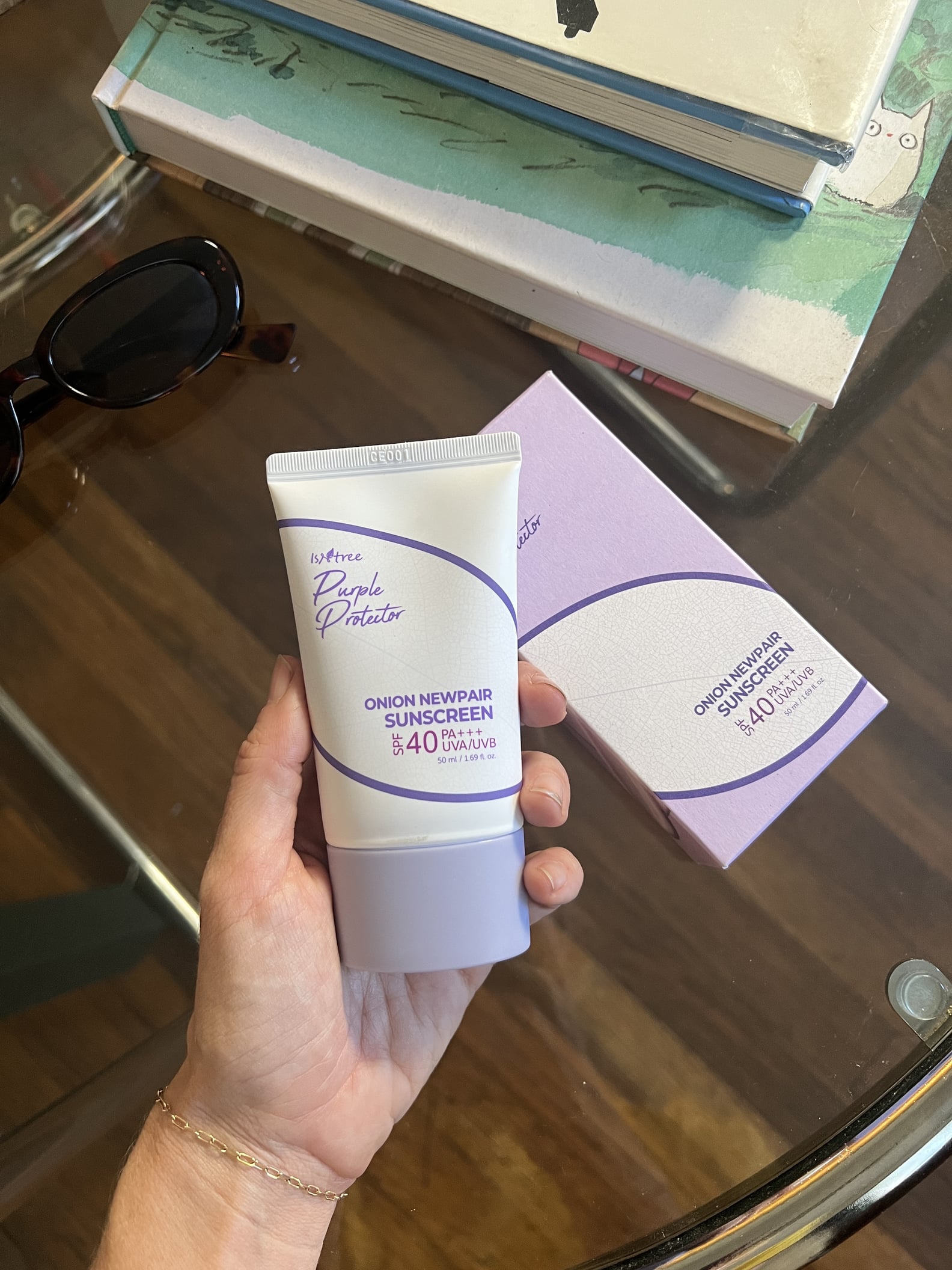 Isntree Onion Newpair Sunscreen Review With Photos | PS Beauty