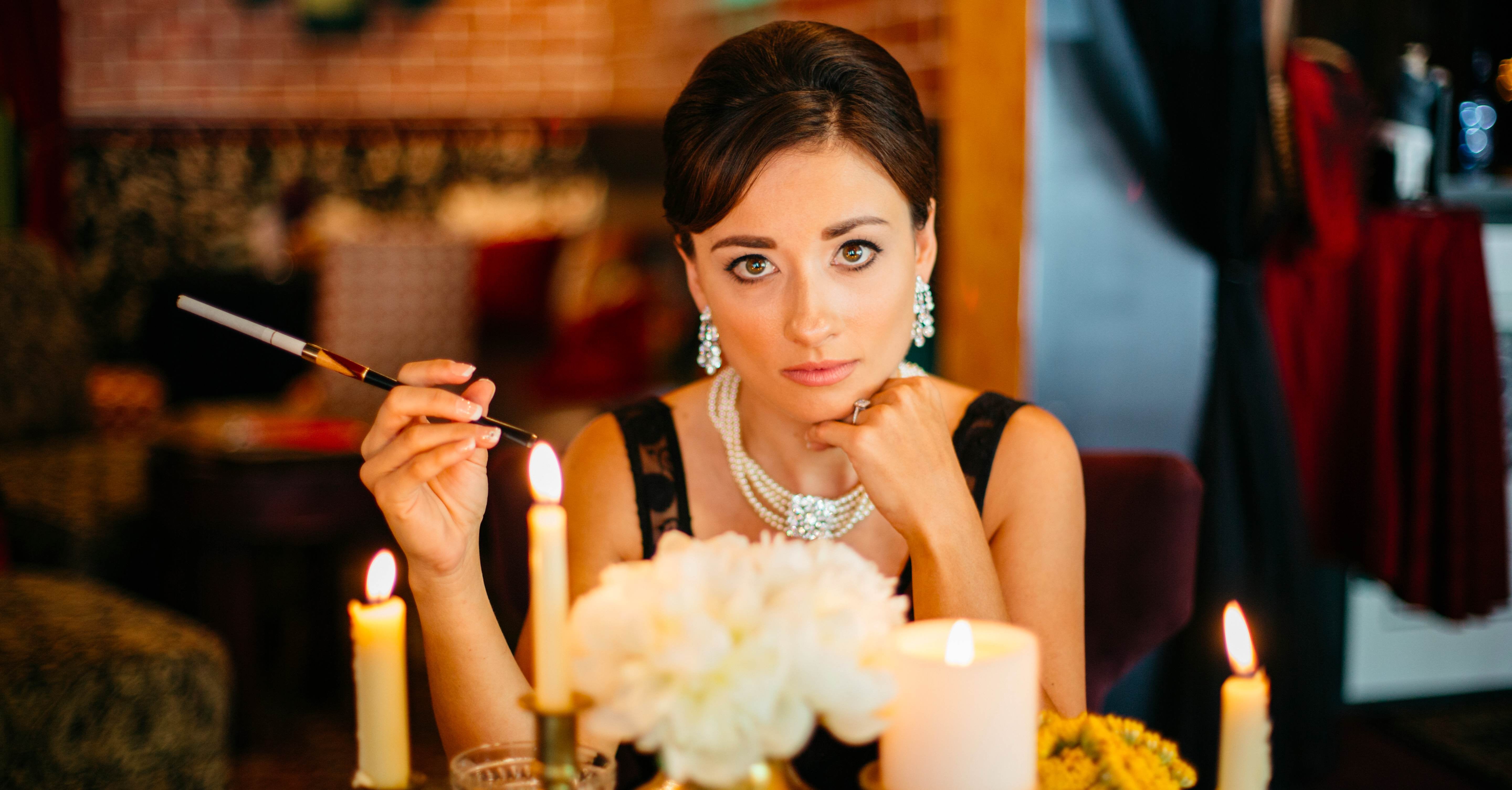 Audrey Hepburn-Inspired Engagement Shoot | PS Love