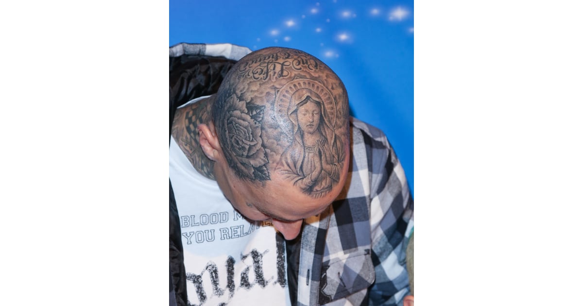 Travis Barker’s Head Tattoos | Travis Barker's Tattoos and Meanings ...
