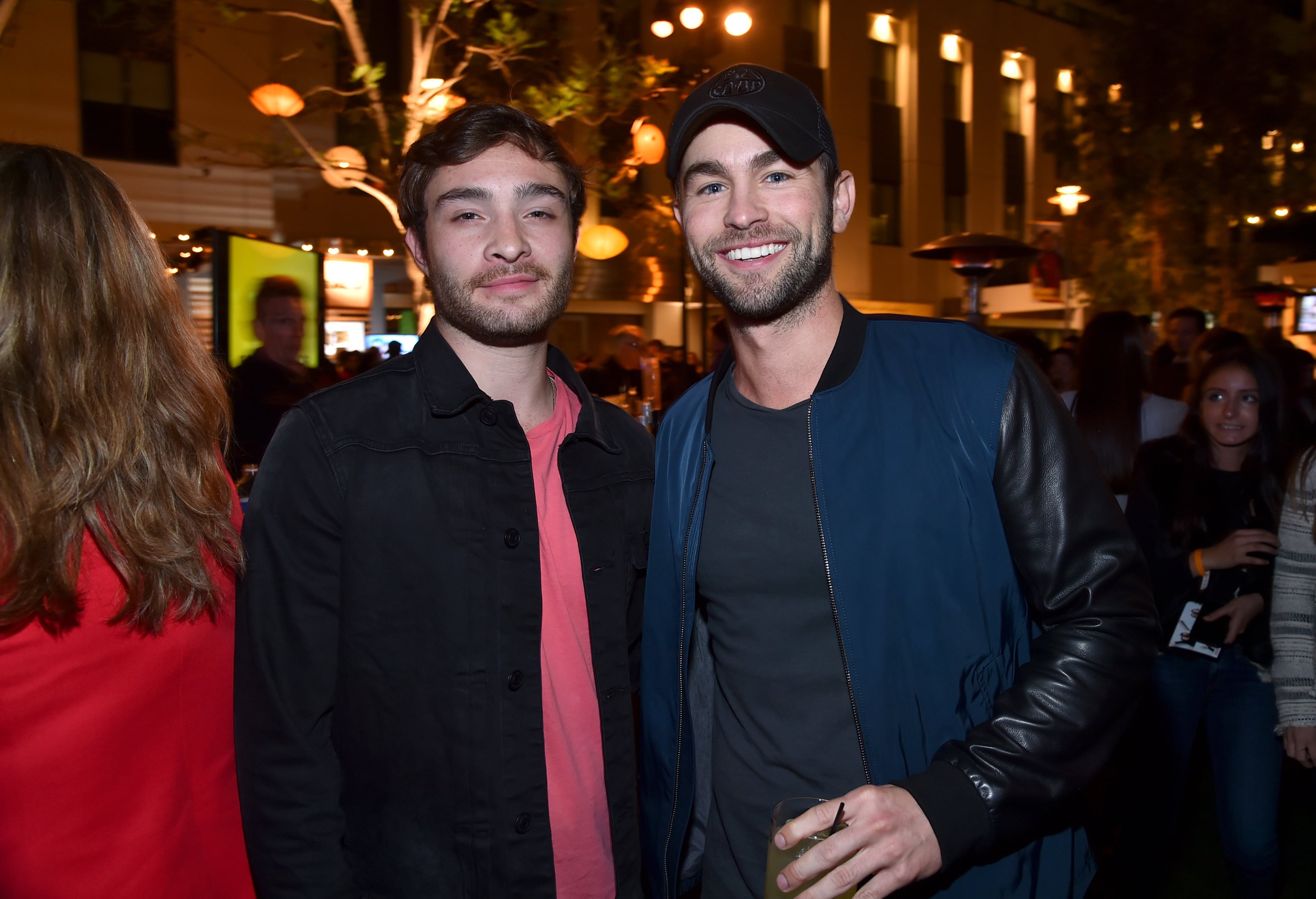 Ed Westwick And Chace Crawford Kissing