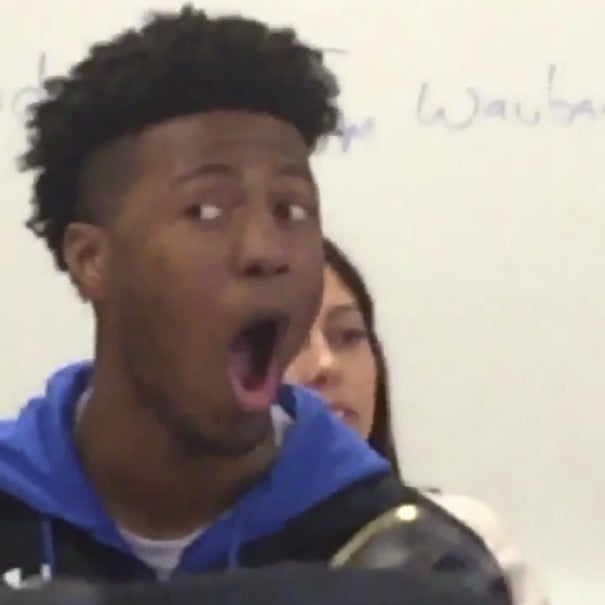 Viral Meme of High School Student Reacting to Animals | PS Tech