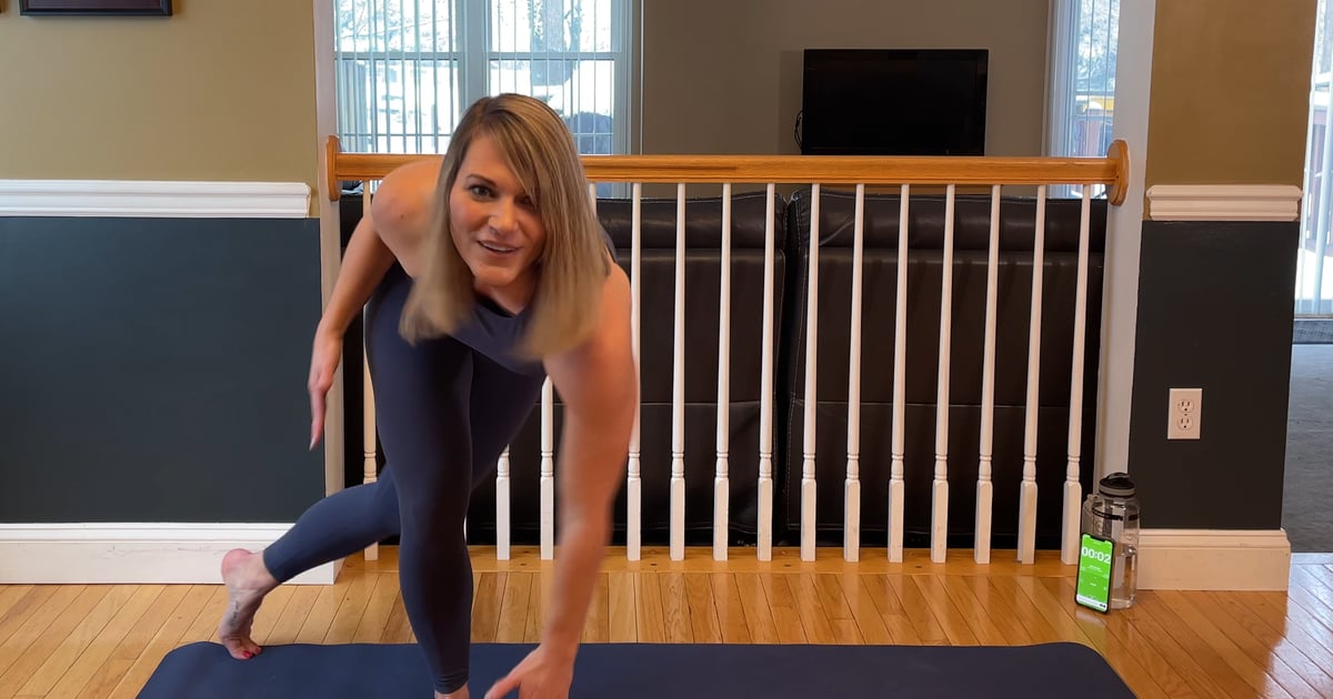 10 Minute No Equipment At Home Workout Popsugar Fitness