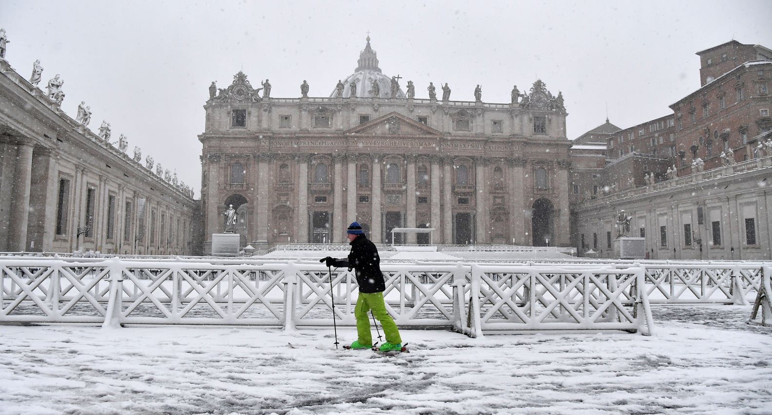 Rome Snow Photos | PS News