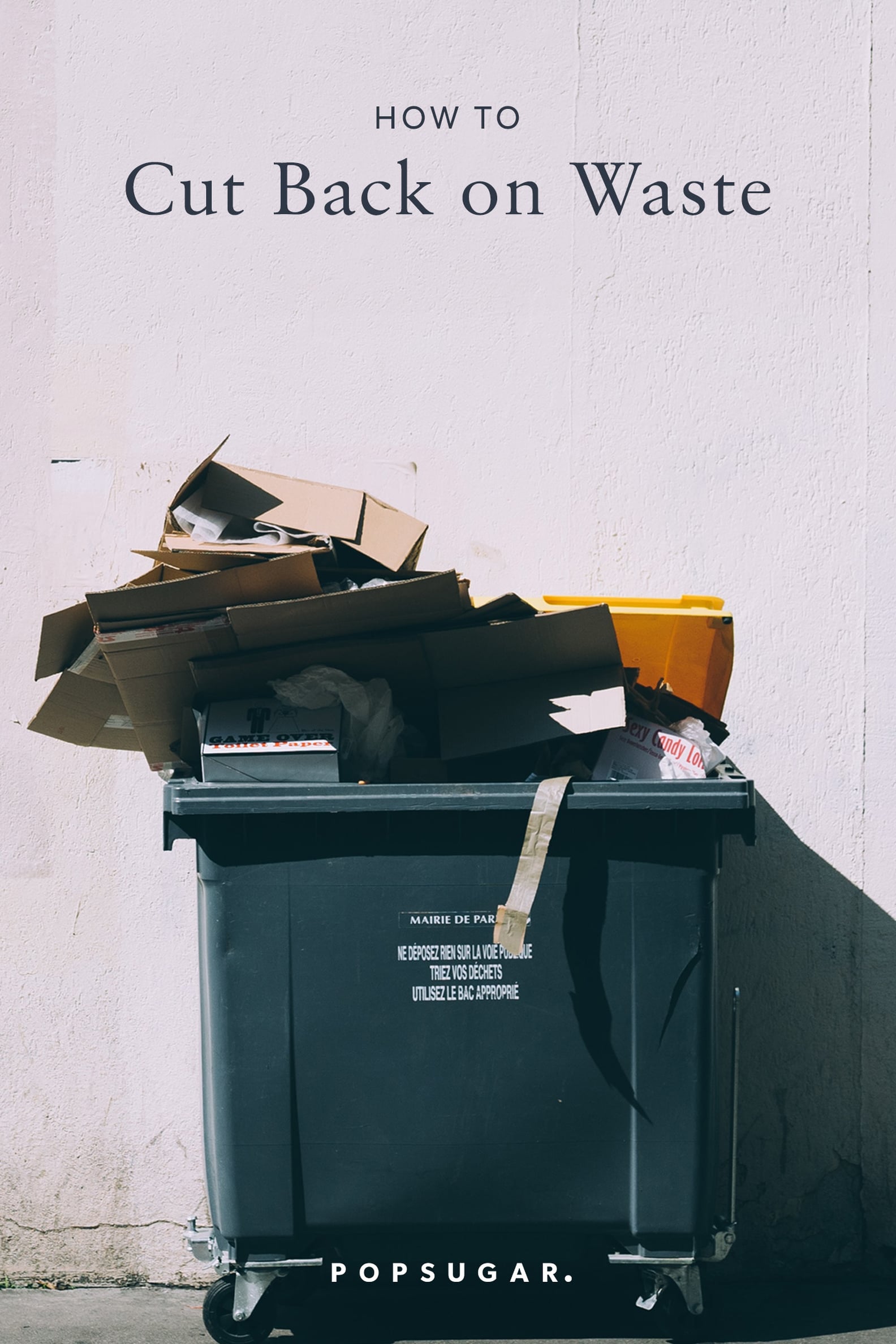 How to Cut Back on Waste | PS Smart Living