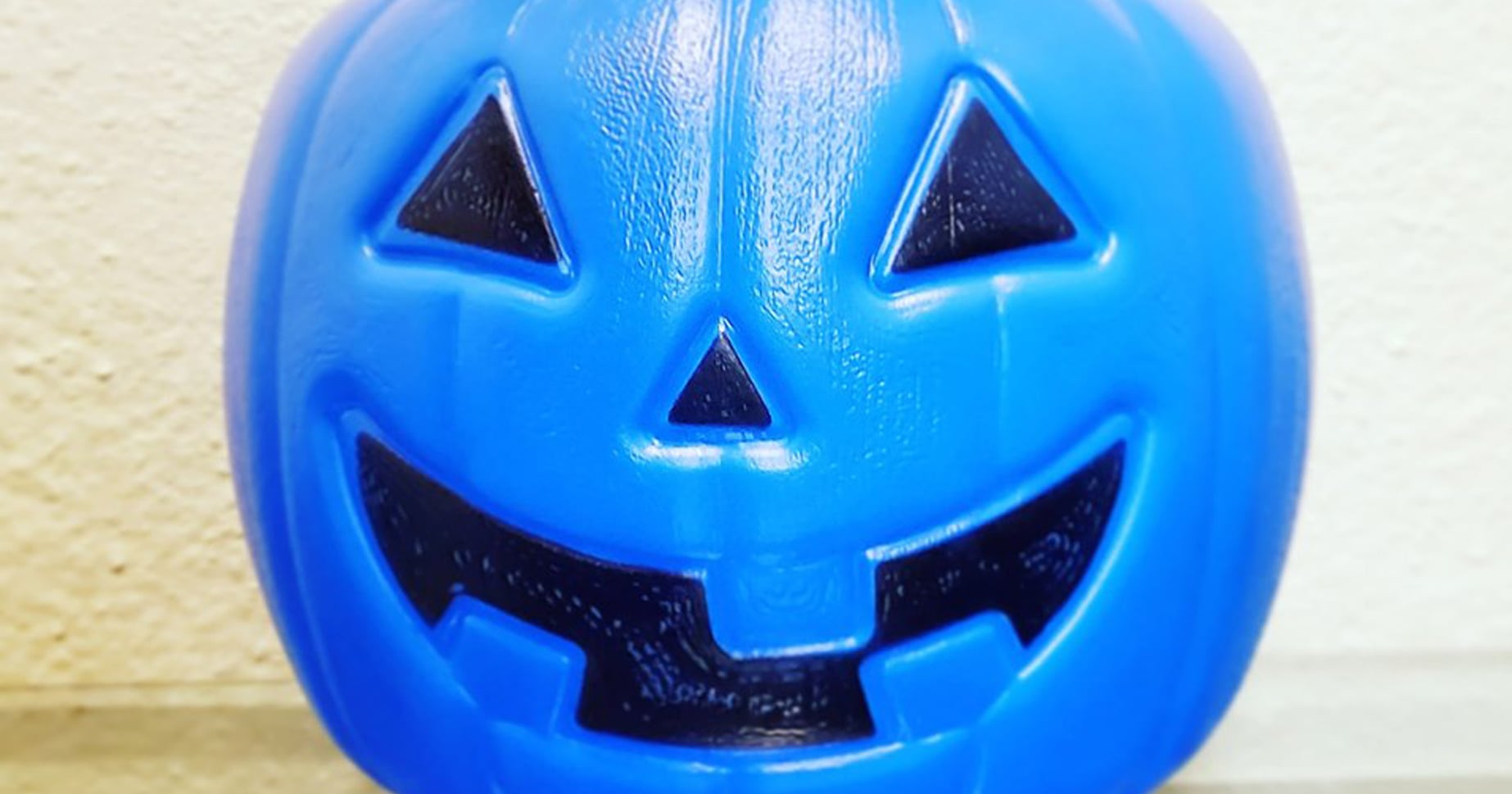 Blue Halloween Bucket For Autism | PS Family