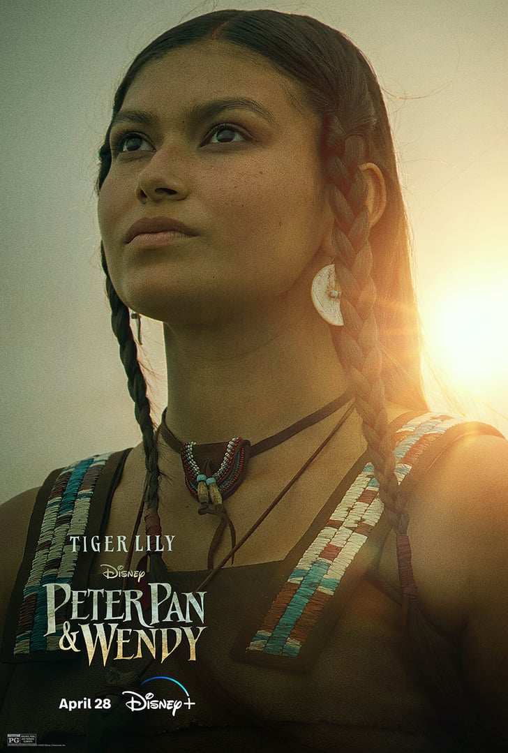 Alyssa Wapanatahk as Tiger Lily in "Peter Pan & Wendy" Poster | Peter Pan & Wendy: Trailer, Cast ...