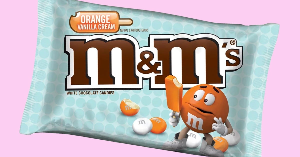 Orange Vanilla Cream M&M's Flavor | PS Food