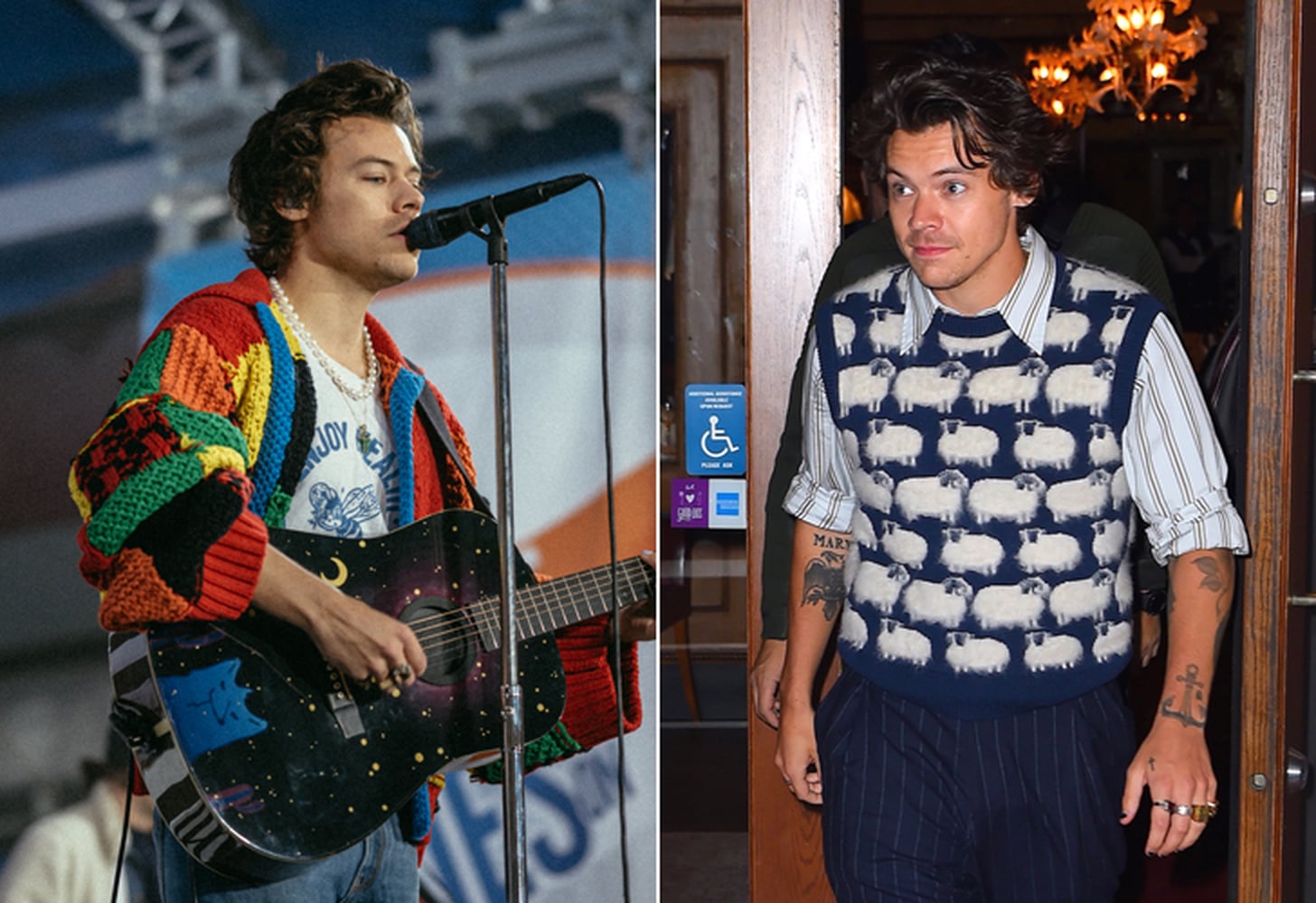 Harry Styles's Best Sweater and Sweater Vest Outfits | PS Fashion