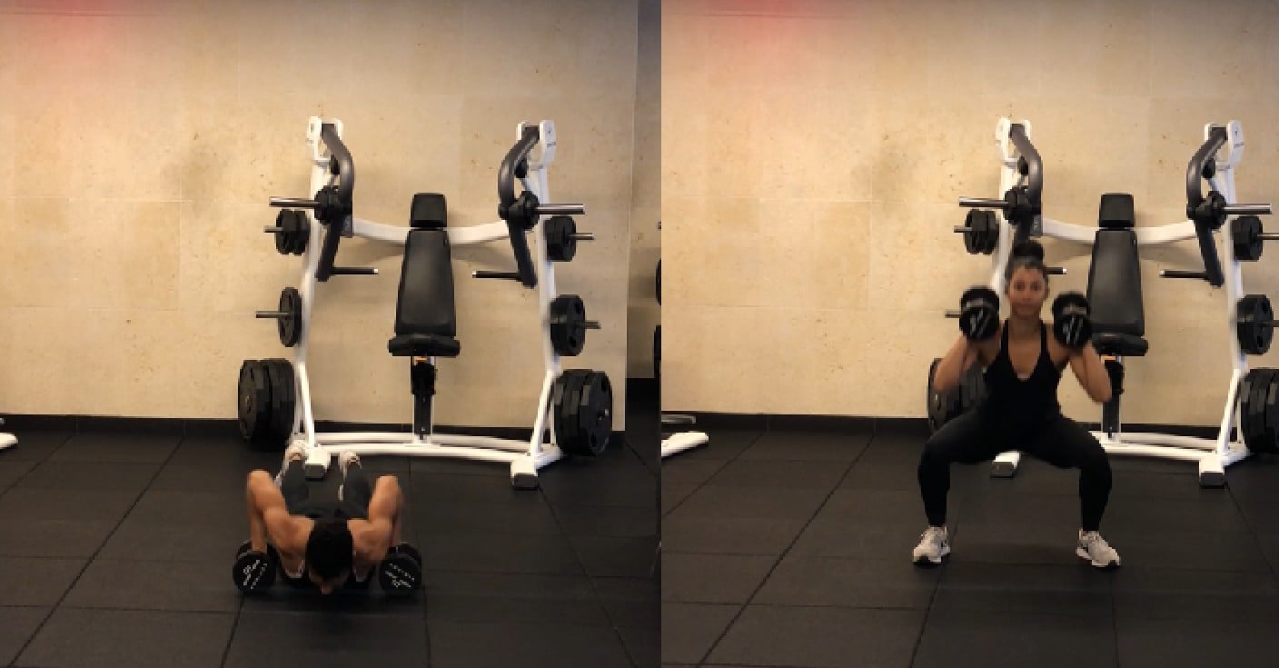 How to Do a Burpee Squat Press | PS Fitness