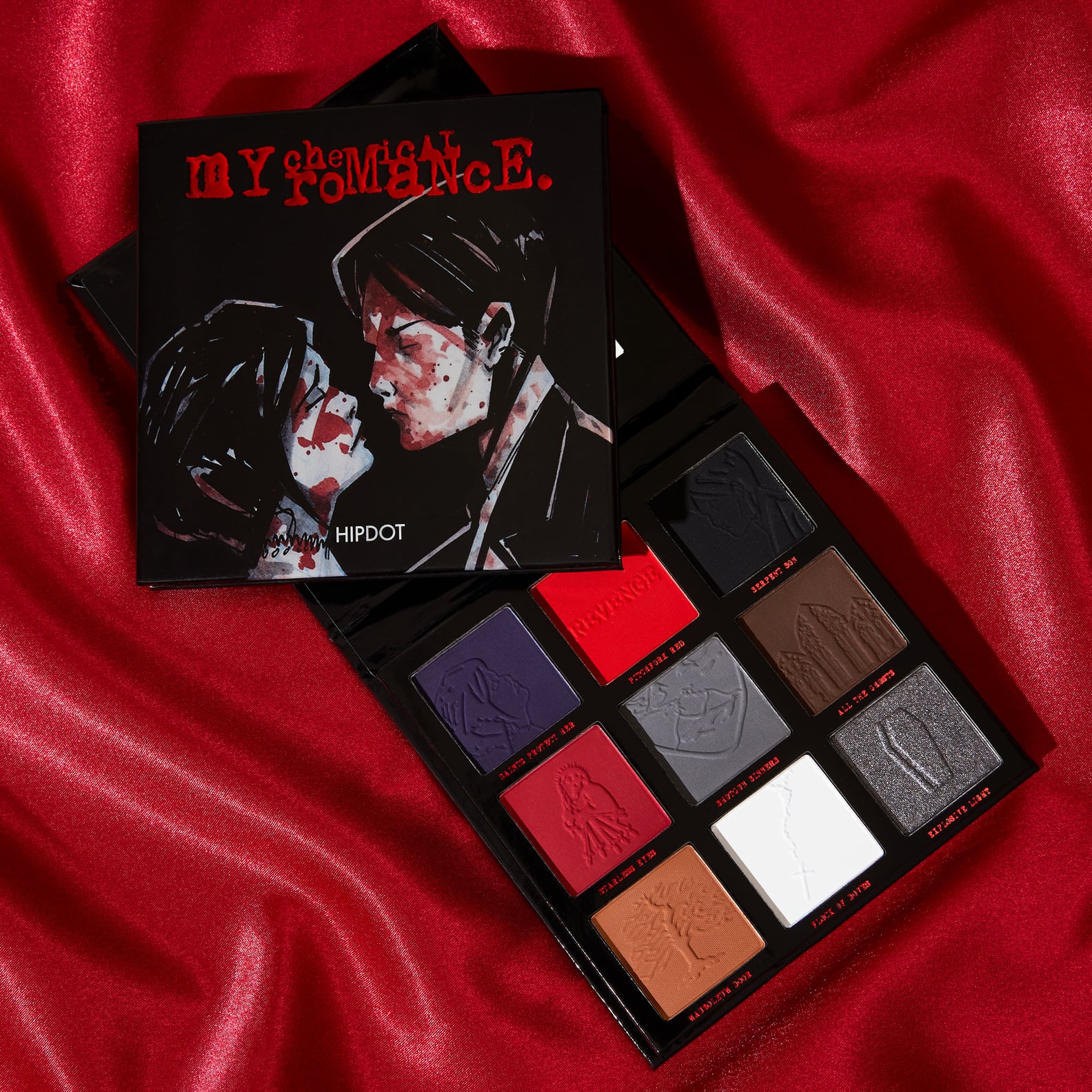 HipDot x My Chemical Romance Three Cheers Makeup Collection | PS Beauty