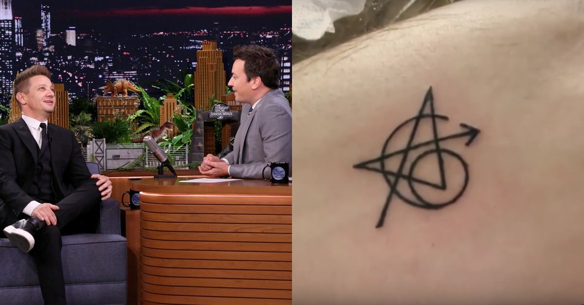 jeremy renner the town tattoo