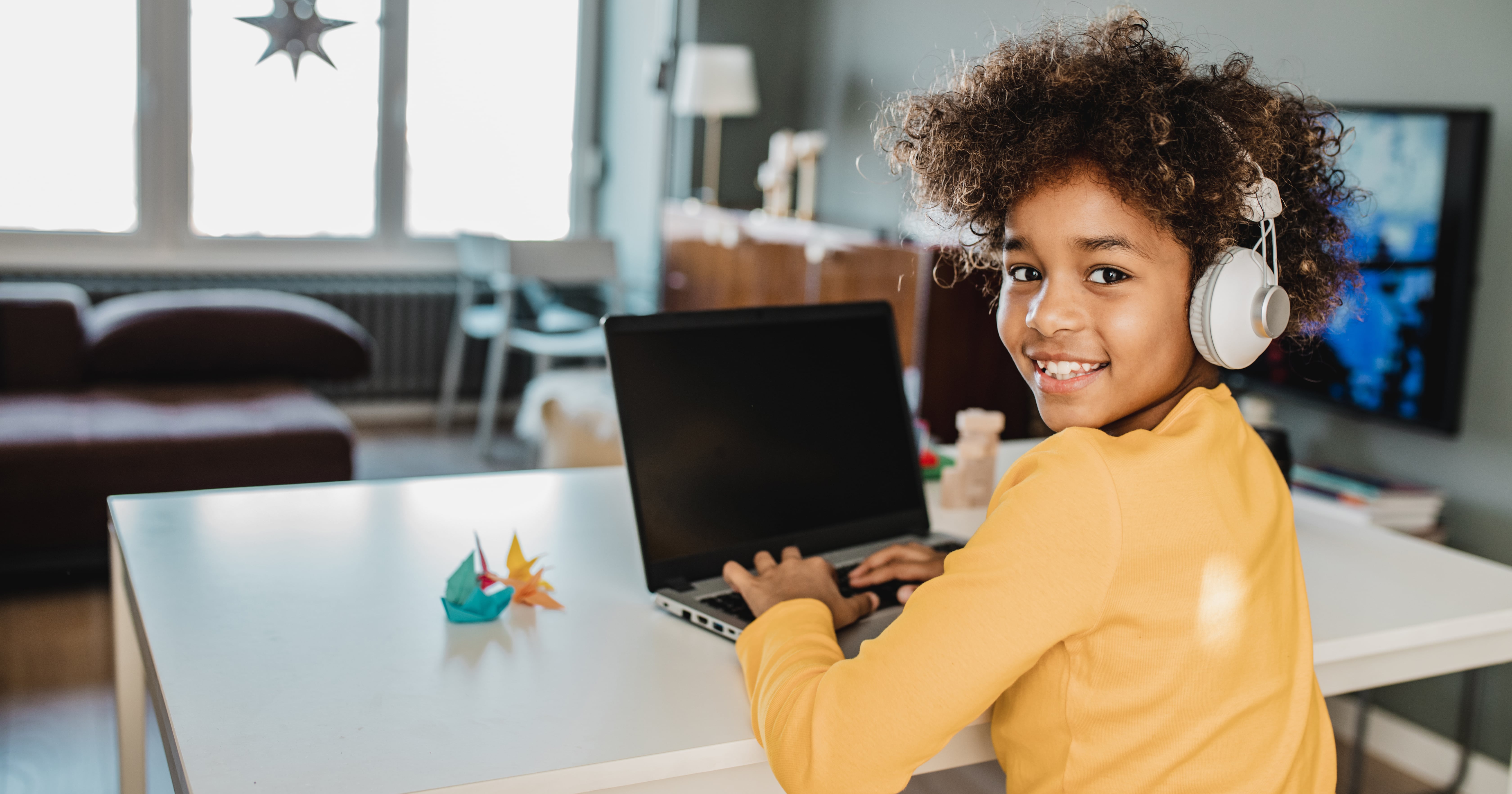 Photos of At-Home Virtual Learning and Homeschooling Spaces | PS Family