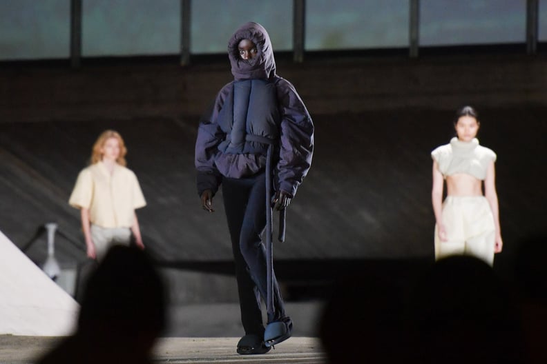 North West Performing at Yeezy Paris Fashion Show 2020 | POPSUGAR Fashion