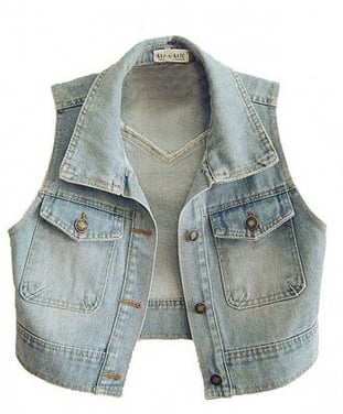 How to Wear a Denim Vest | POPSUGAR Fashion
