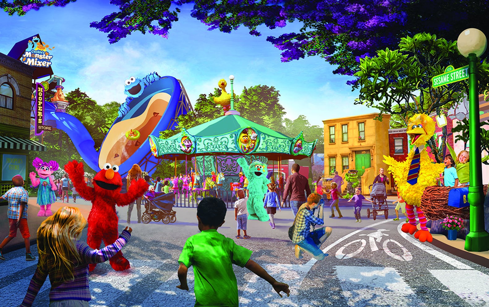 Sesame Place Theme Park Opening in San Diego, California | PS Family