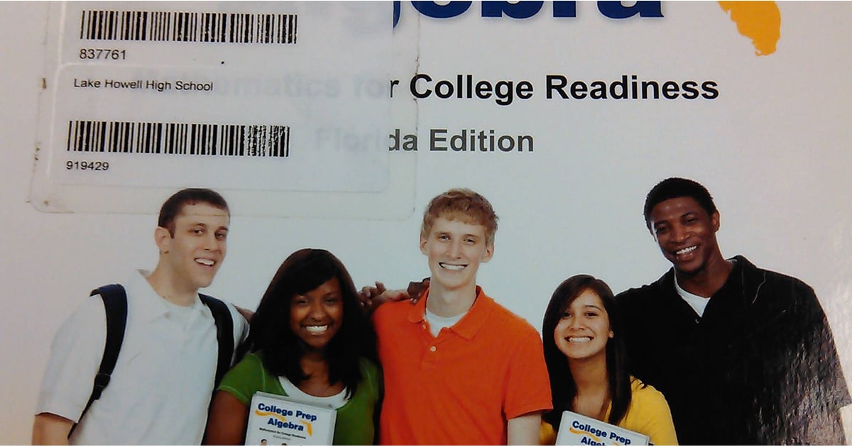 Viral Math Textbook Cover | POPSUGAR Tech