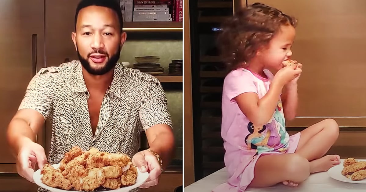 John Legend's Kid-Friendly Buttermilk Fried Chicken Recipe | POPSUGAR ...