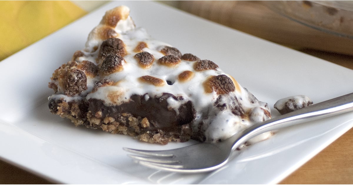Dark Chocolate Marshmallow Pie | POPSUGAR Food