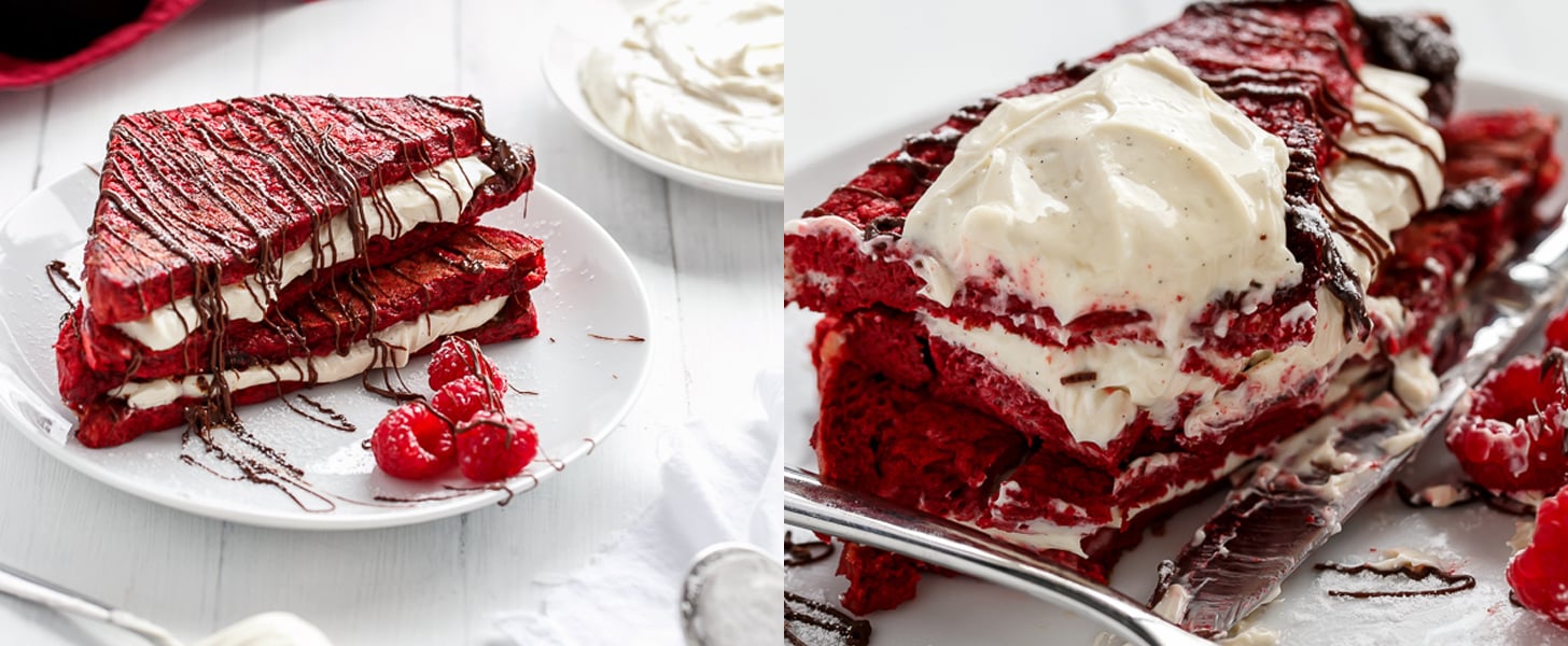 Red Velvet French Toast | PS Food