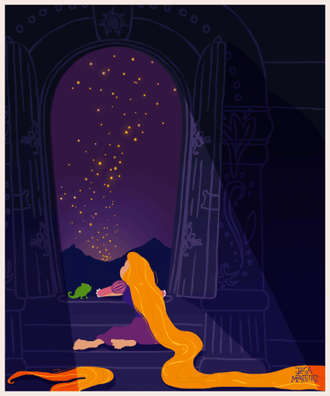Disney Princess Minimalist Gifs Ps Love