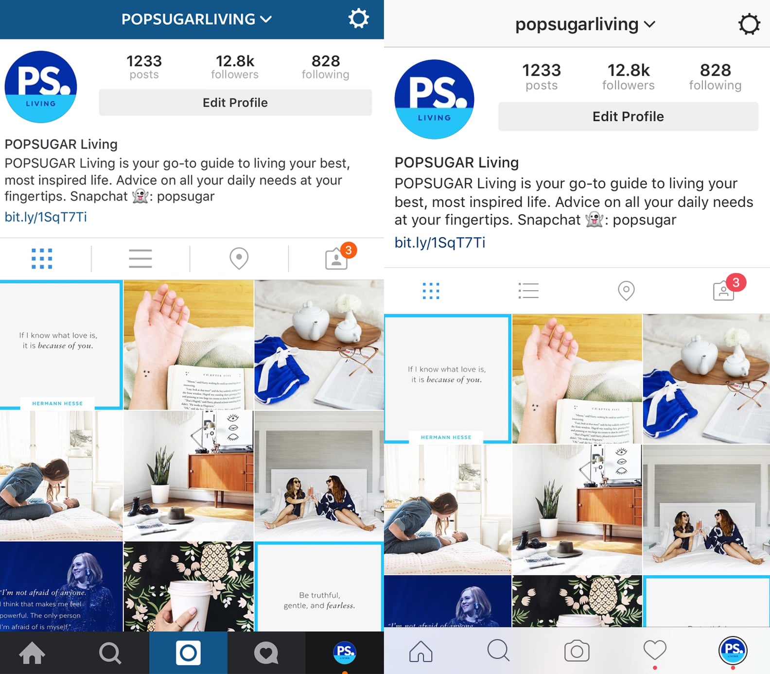 New Instagram Design For App | POPSUGAR Tech