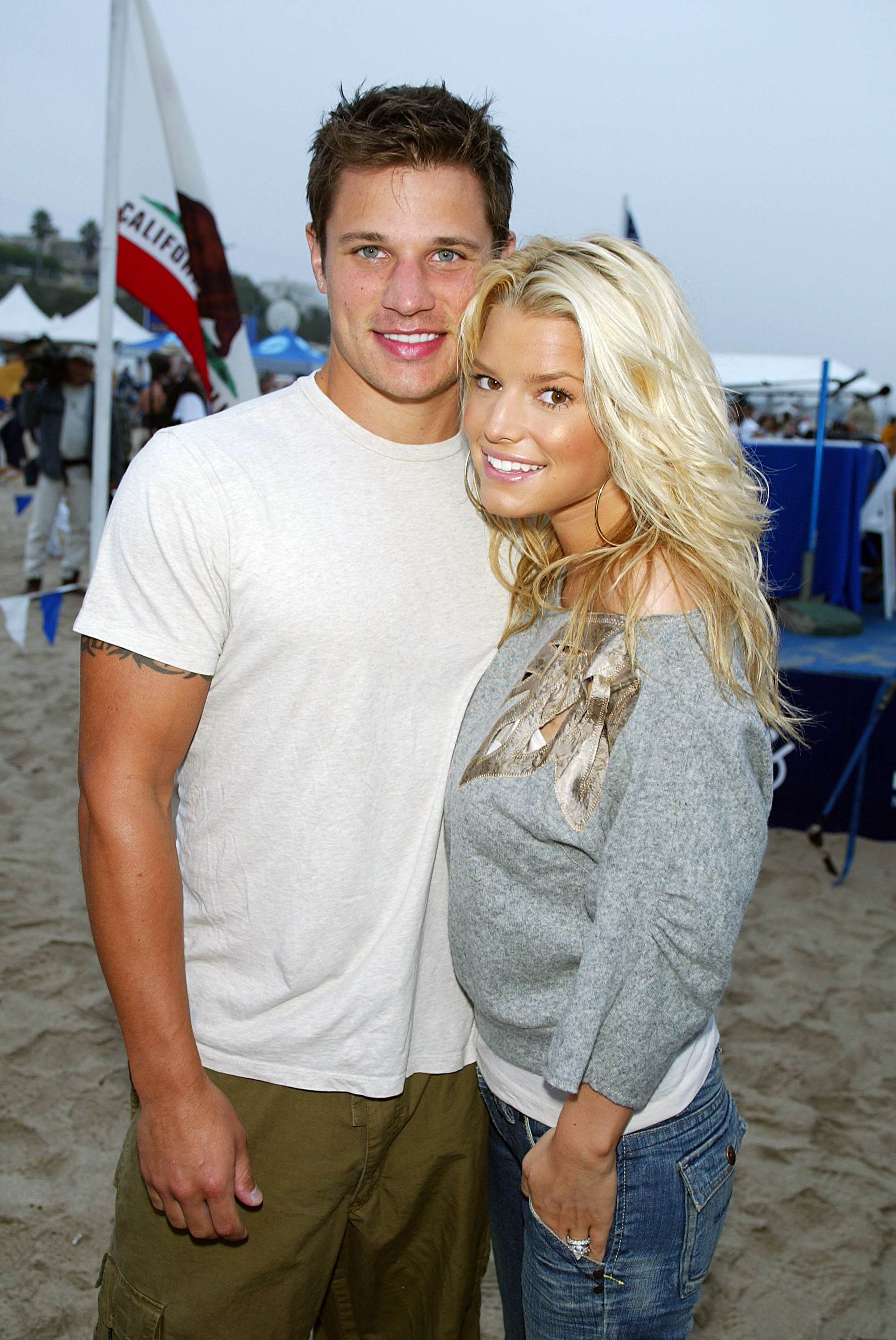 Nick Lachey and Jessica Simpson | Throwback Photos of Celebrity Couples ...