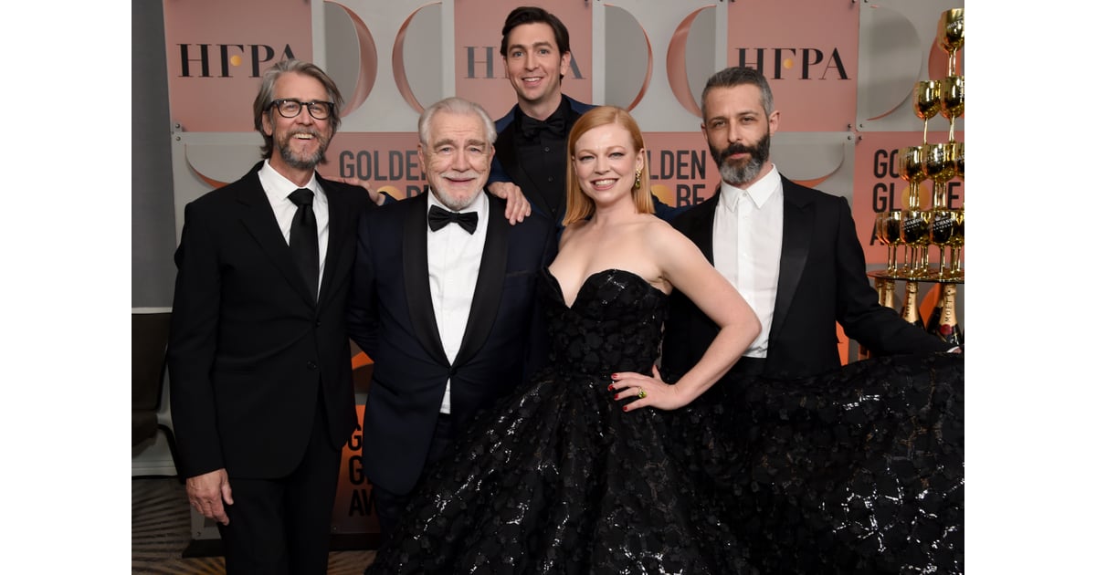 The Cast Of Succession At The Golden Globes See The Cast Of