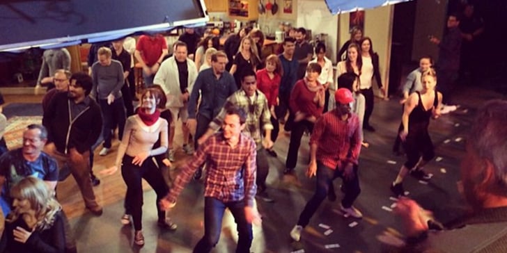 The Big Bang Theory Cast Flash Mob Videos | POPSUGAR Entertainment UK