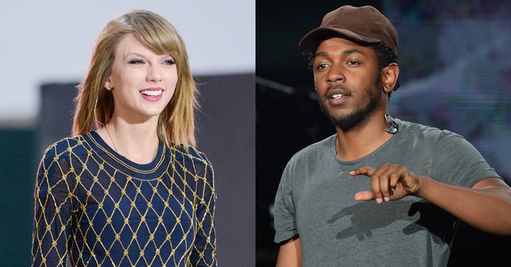 Taylor Swift Rapping to Kendrick Lamar | POPSUGAR Celebrity