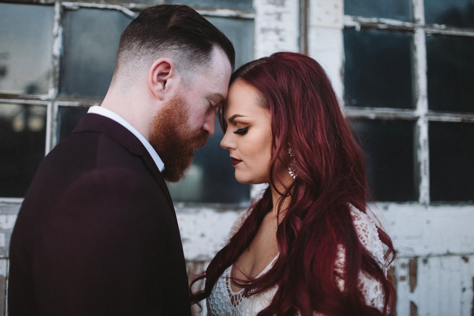 Creepy Vintage Fall Wedding | PS Love