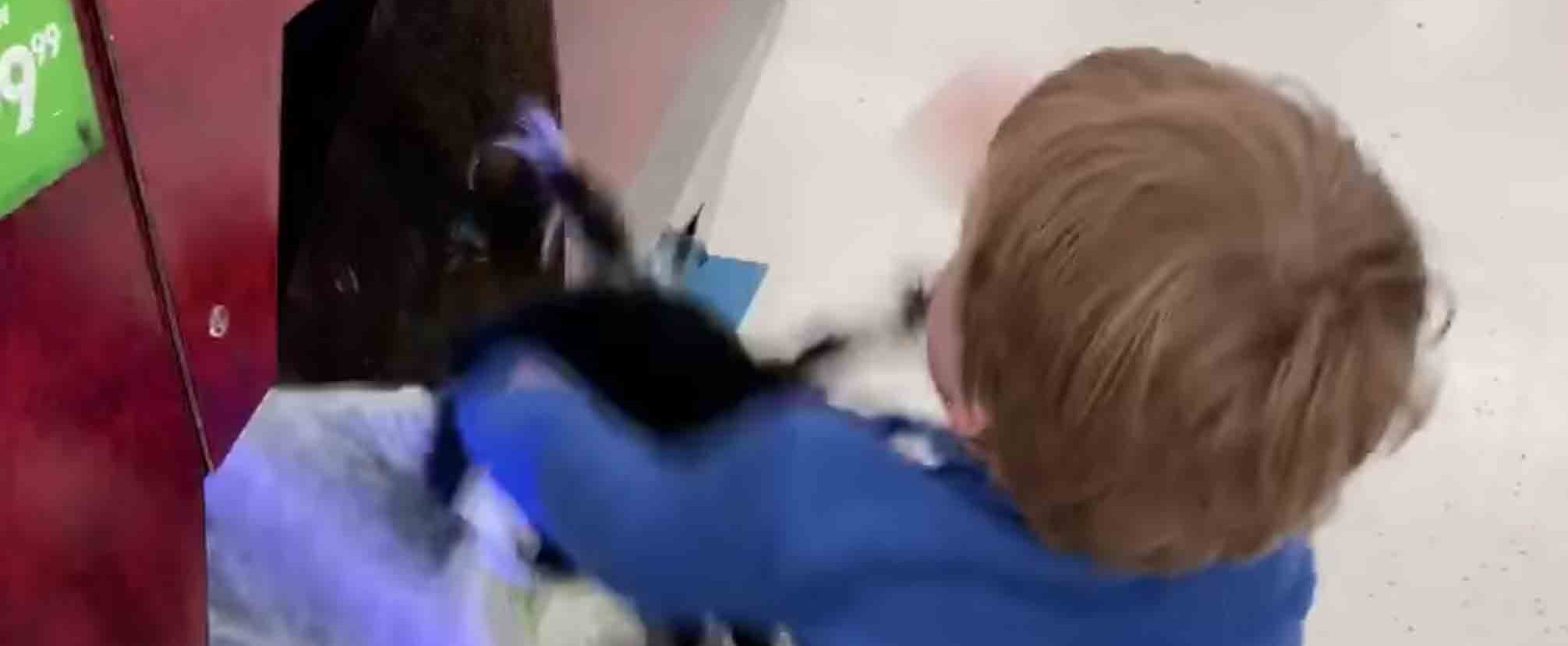 Kid Attacking a Spider in Spirit Halloween | Video | POPSUGAR Family