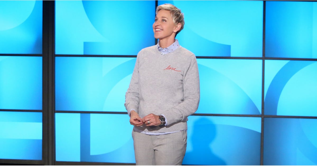 Ellen DeGeneres's Speech After the Election 2016 | POPSUGAR Celebrity
