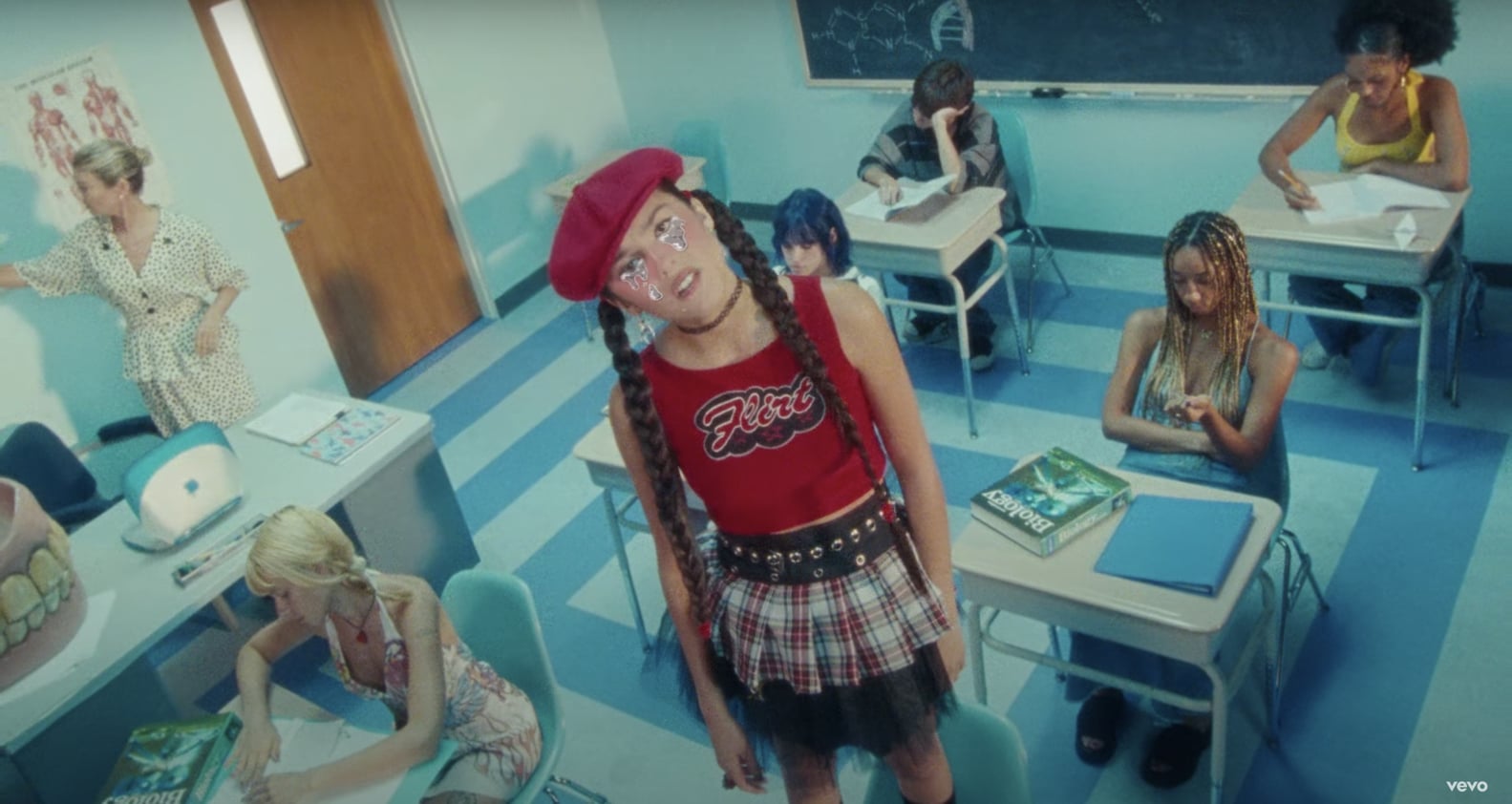 Olivia Rodrigo's Best Hairstyles in the "Brutal" Music Video | PS Beauty