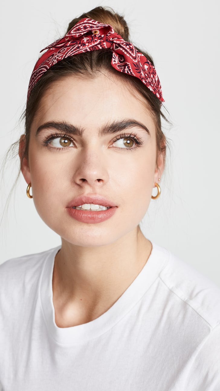 Madewell Silk Skinny Headband Bandana Best Headbands POPSUGAR