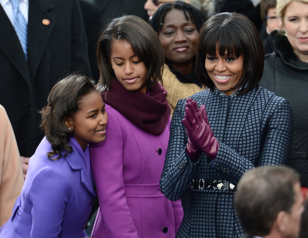Michelle Obama Cute Pictures With Malia and Sasha | POPSUGAR Celebrity