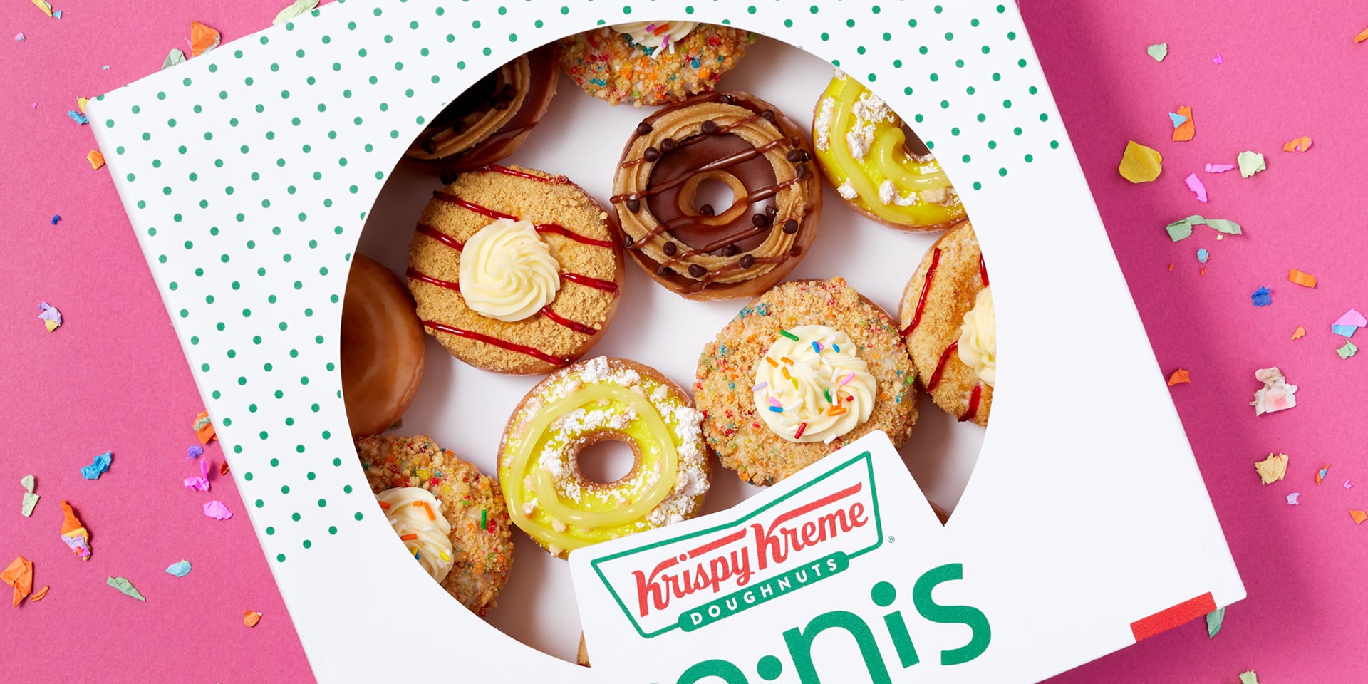 See Photos of Krispy Kreme's New Mini Dessert Doughnuts | PS Food