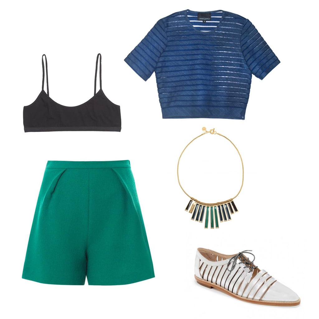 How to Wear Crop Tops at Work | POPSUGAR Fashion