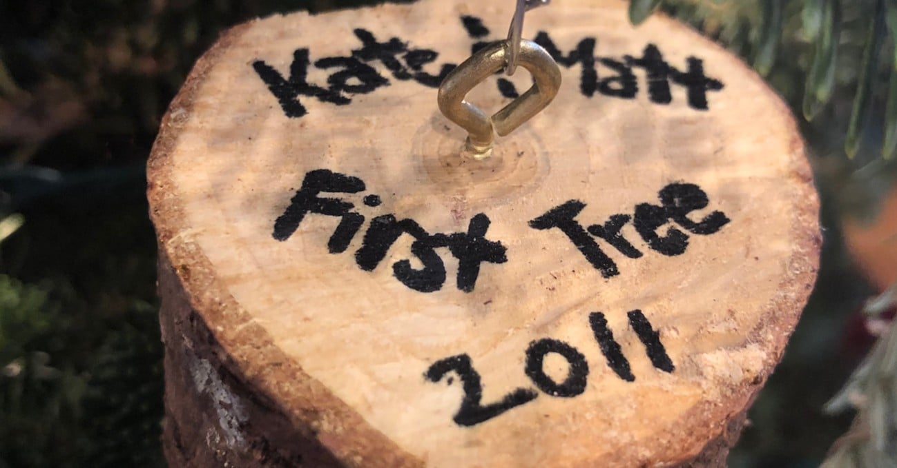 Christmas Tree Stump Homemade Ornaments | PS Family