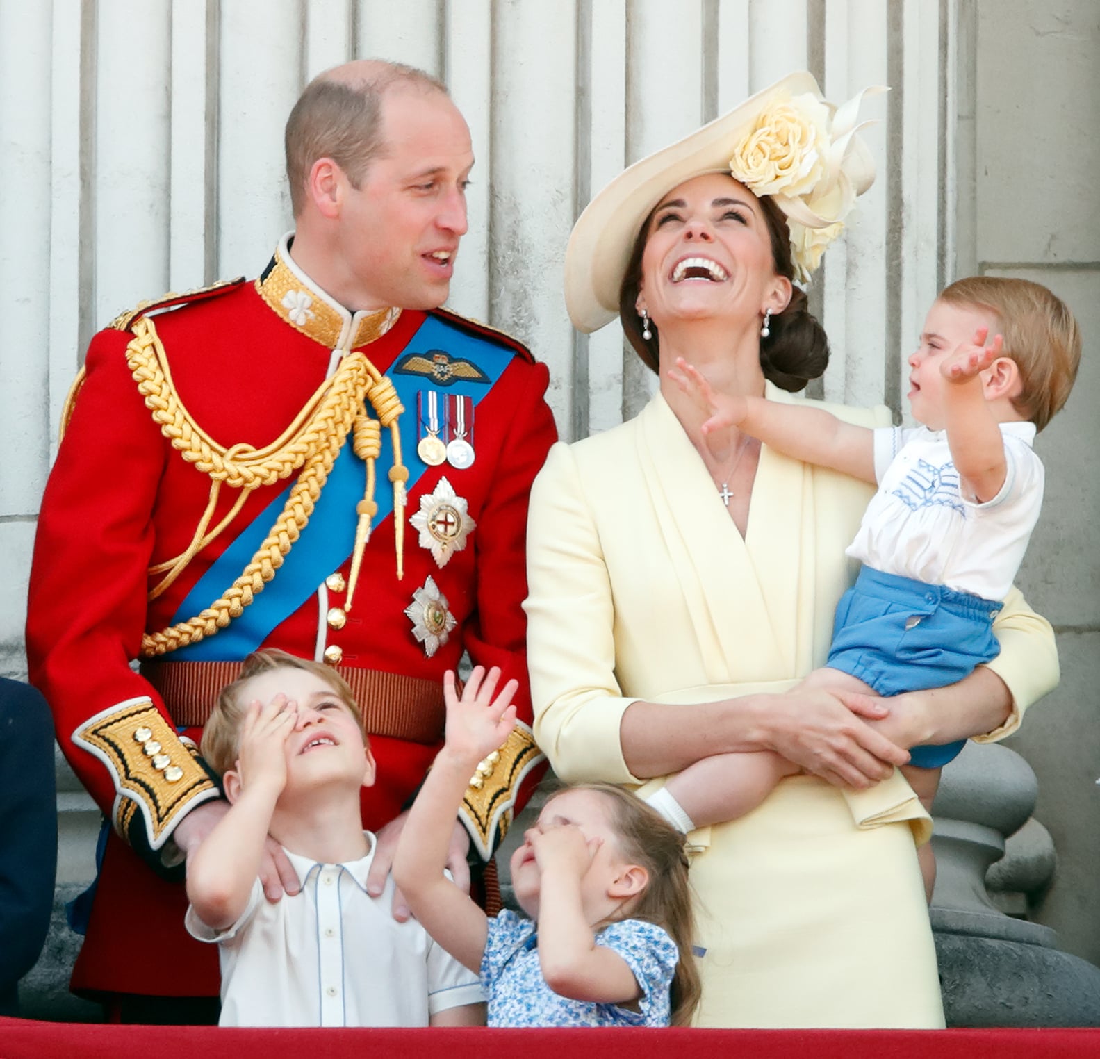 Photos of Kate Middleton Holding Baby Louis | PS Family