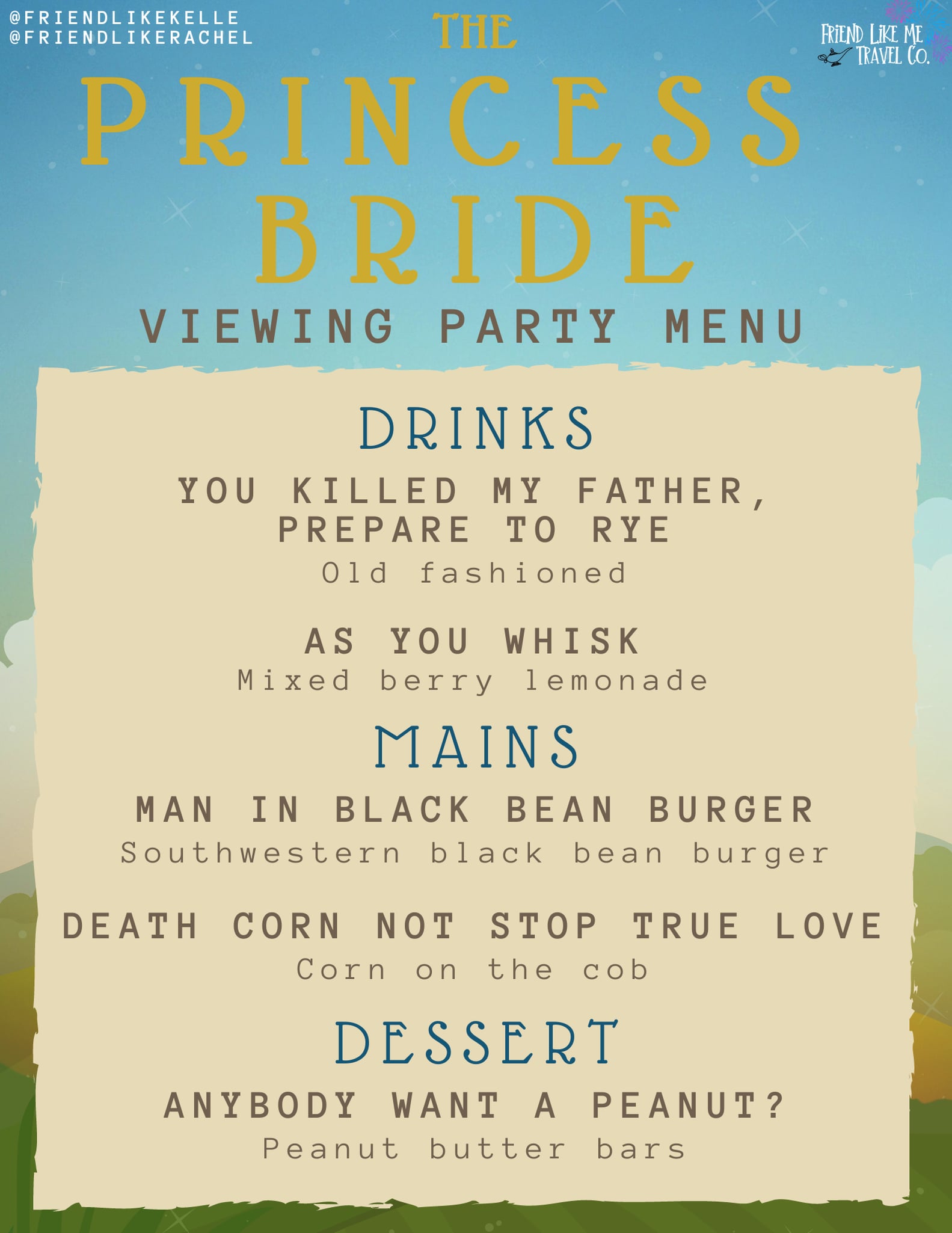 Movie-Themed Dinner Menu Ideas | PS Food