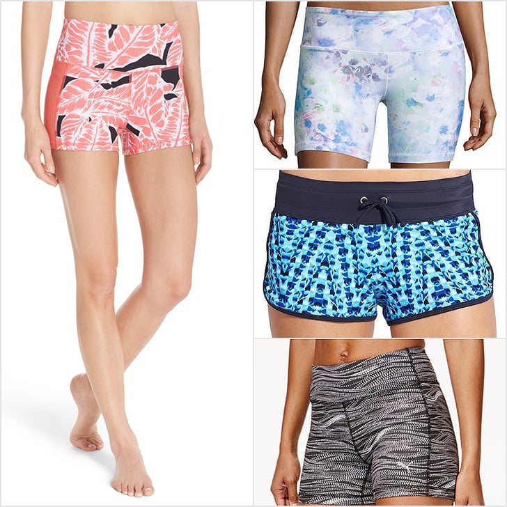 Graphic Printed Activewear Shorts | PS Fitness