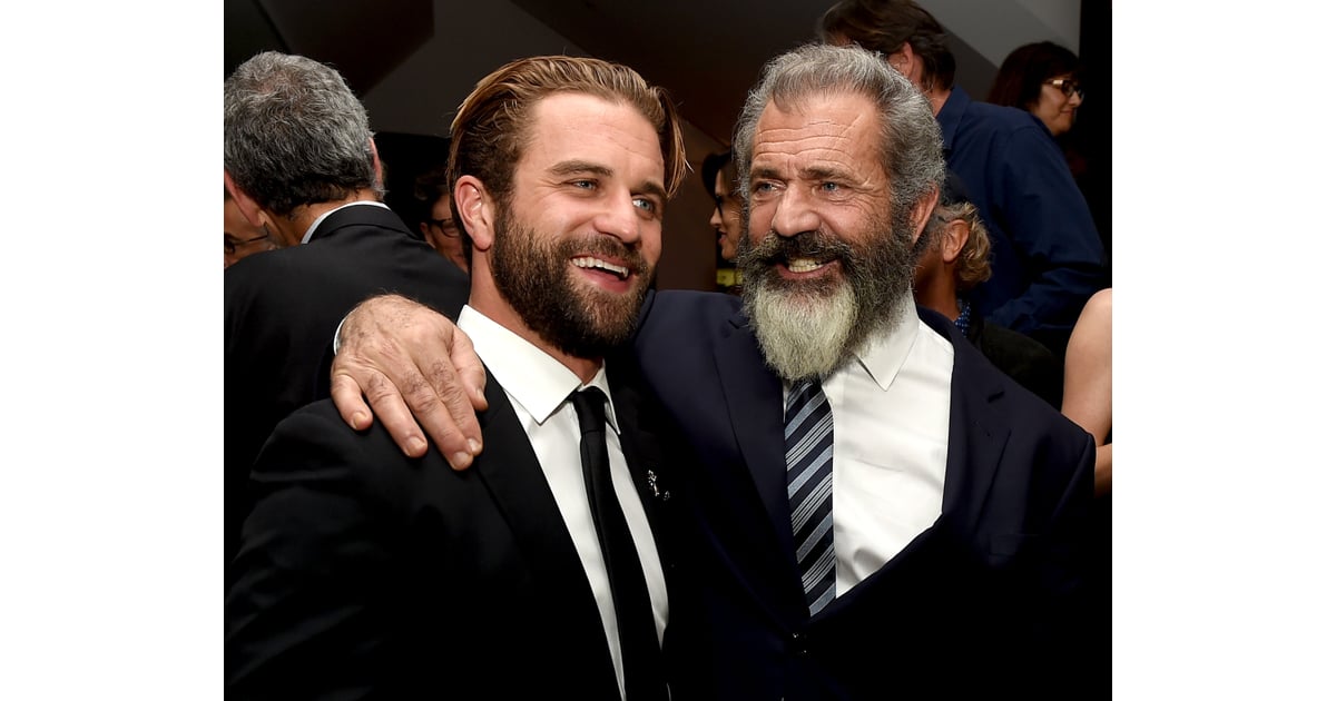 Mel Gibson And Son At Hacksaw Ridge Premiere October 2016 Popsugar Celebrity Photo 2
