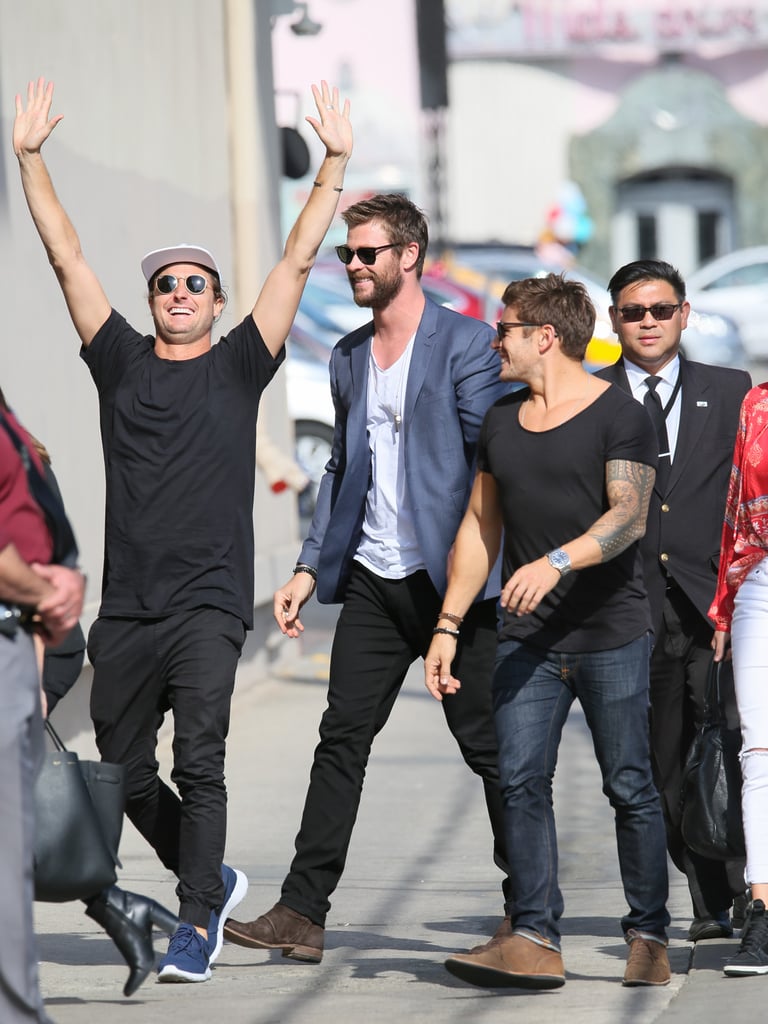 Chris Hemsworth Out in LA April 2016 | POPSUGAR Celebrity