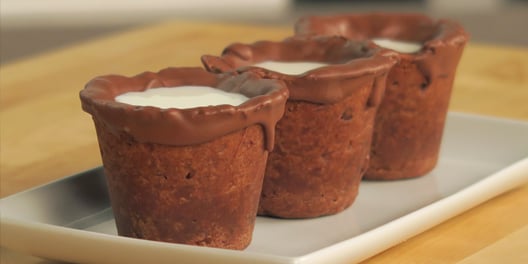 Double Chocolate Cookie Shots | Food Video | POPSUGAR Food