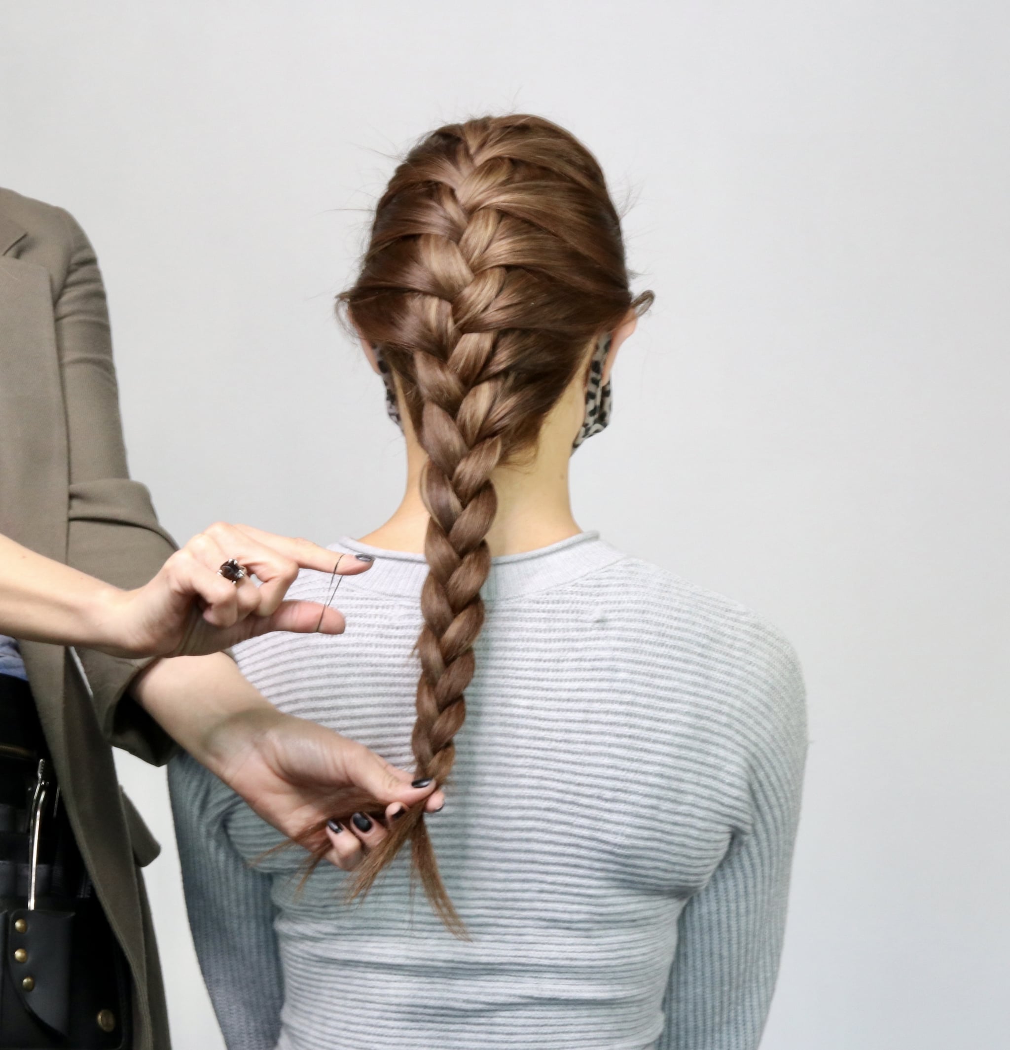 French Braid Back Of Head
