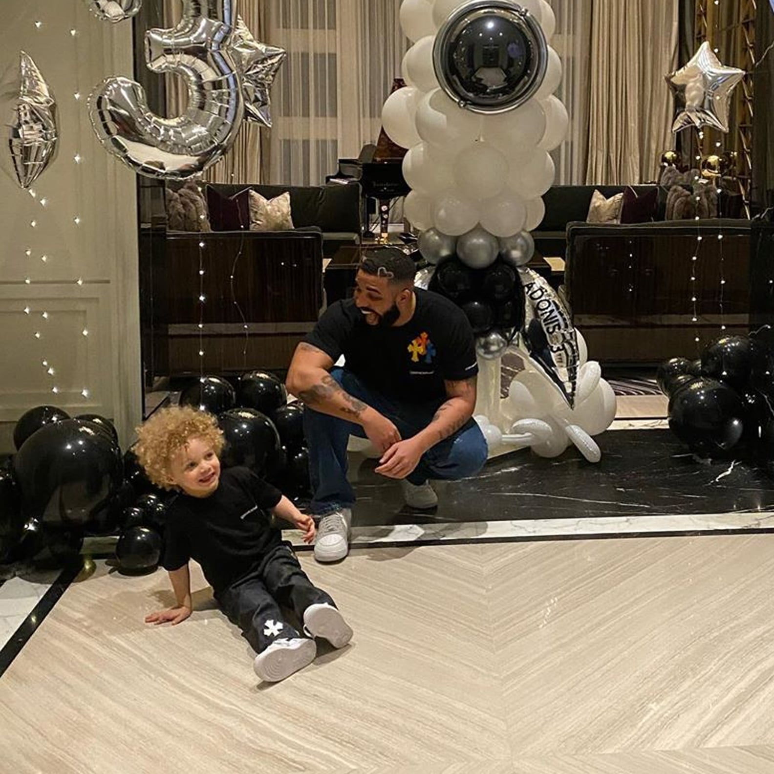 Drake Shares Photos of His Son Adonis's 3rd Birthday | PS Family