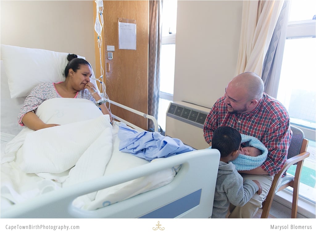 Birth Photos and Sibling Meeting Baby | POPSUGAR Family