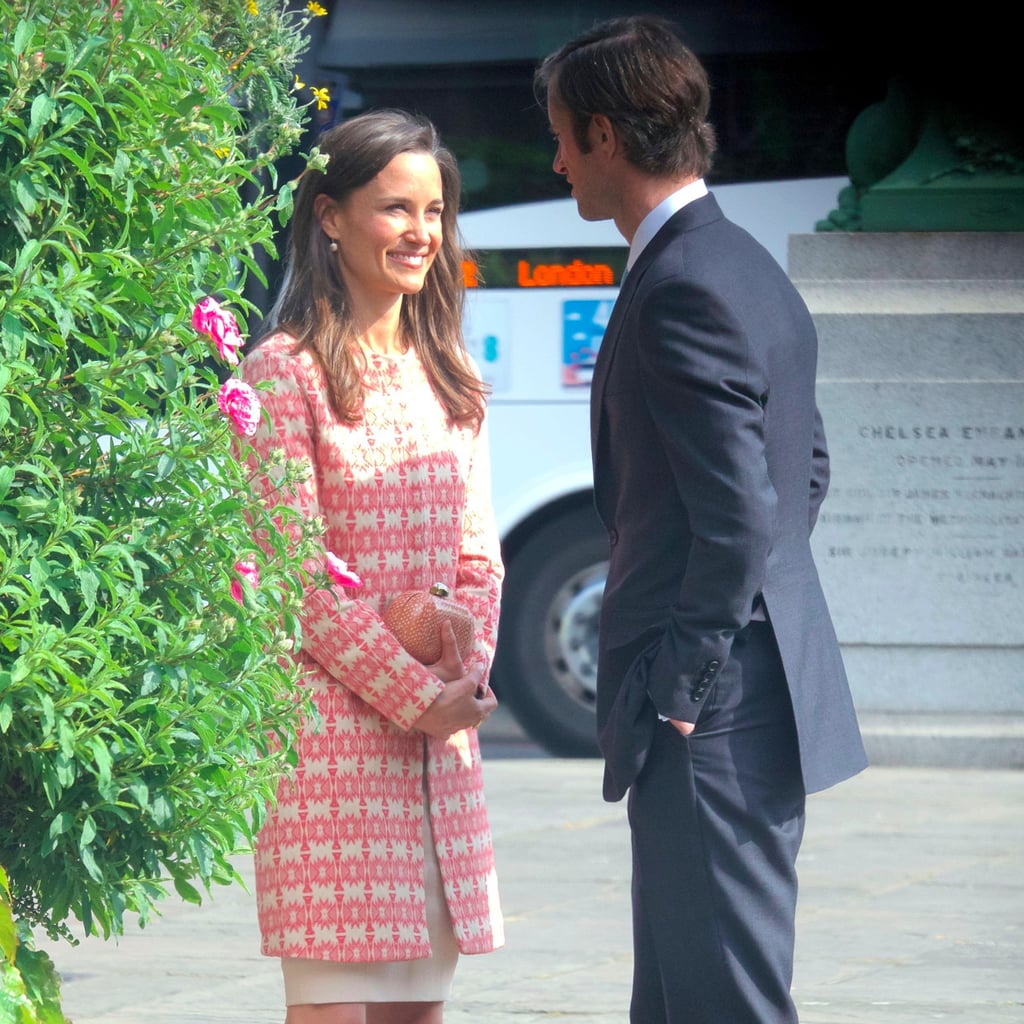 Pippa Middleton's Printed Coat May 2017 | POPSUGAR Fashion