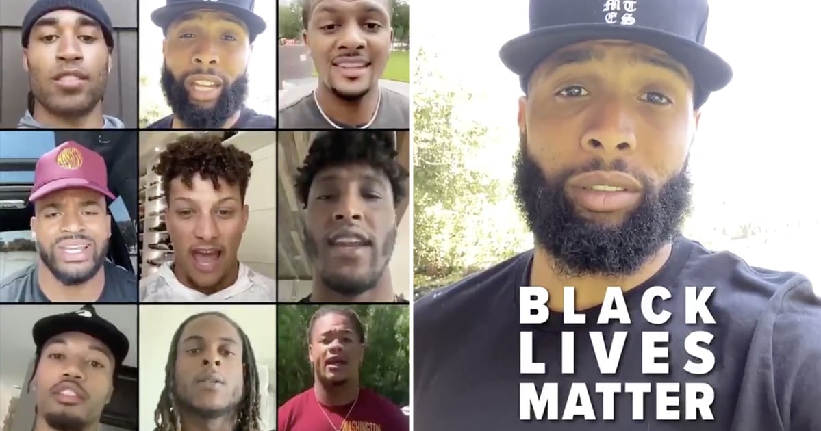 NFL Stars Send Message to League in Black Lives Matter Video | PS Fitness